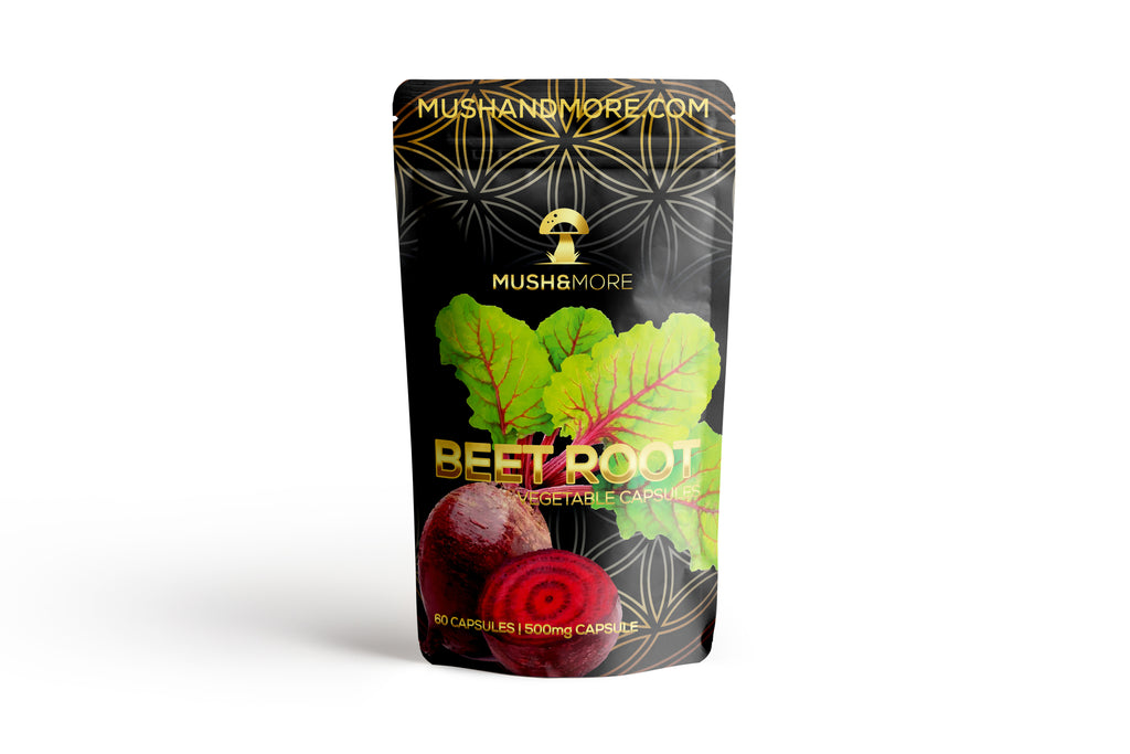 Beet Root | Capsules | 500 Mg | 60 Stuks – Mush And More